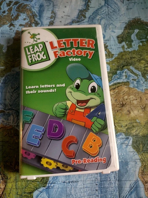 PHONICS VHS LETTER Sounds Pre Reading Leapfrog Letter Factory Childrens ...