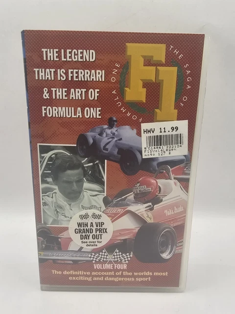 F1 VHS - Legend That is Ferrari & The Art of Formula One Vol. 4 (New ...