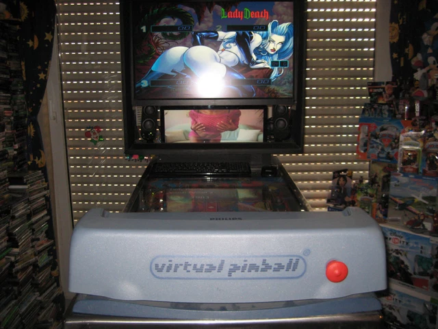 PHILIPS VIRTUAL PINBALL Controller für Flipperspiele am PC zb.Hyperpin ...