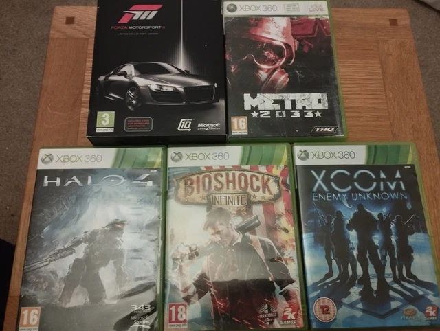 XBOX 360 GAMES Bundle - Xcom, Forza 3 Collectors Edition, Metro 2033 ...