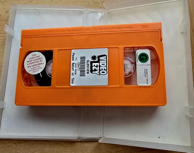 THE SPONGEBOB SQUAREPANTS Movie VHS ORANGE TAPE NEW ZEALAND PAL £37.07 ...