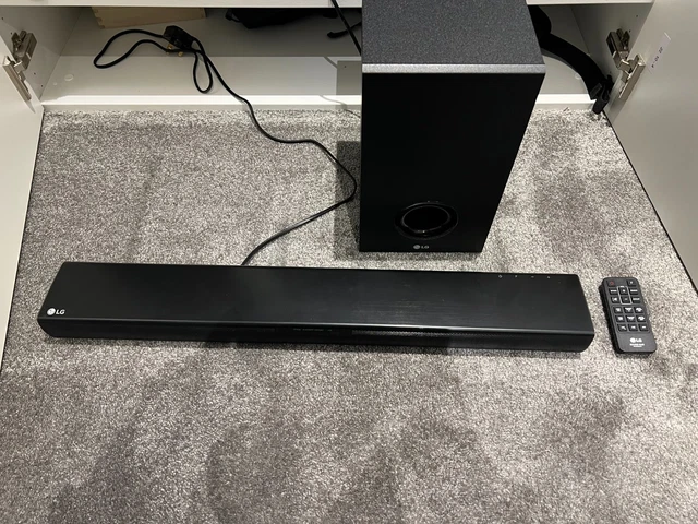 LG ELECTRONICS SJ2 Soundbar with 2.1 Channel 160 W Speaker Set £99.99 ...