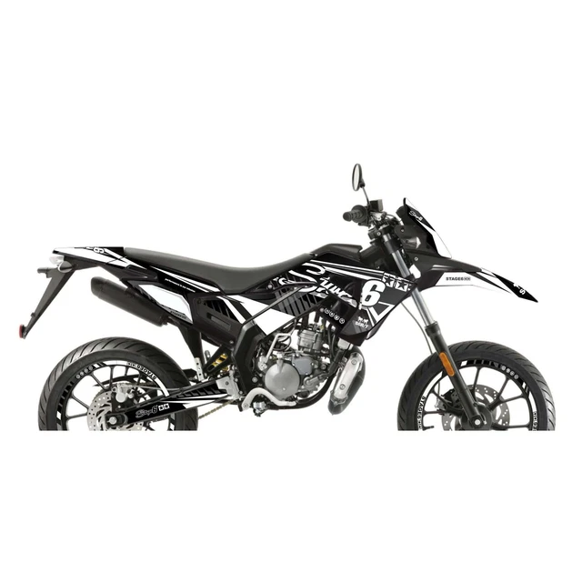 KIT GRAPHIQUES DECO STAGE6 Blanc GILERA 50 SMT 2018-2020 EUR 162,00 ...