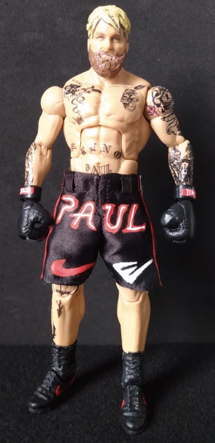 JAKE PAUL WWE AEW NJPW Mattel Elite Custom Boxing Wrestling Action ...
