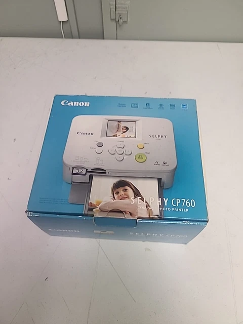 CANON SELPHY CP760 Compact Photo Printer 4 x 6 NIB $49.99 - PicClick