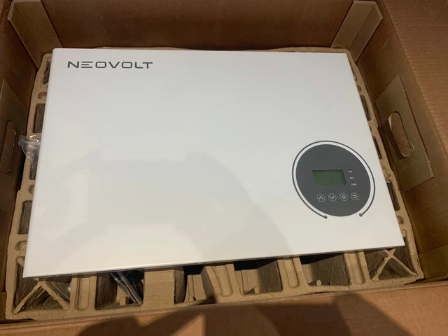 NEOVOLT HYBRID SOLAR Inverter Energy BW-INV-SPH5K Battery not Included ...