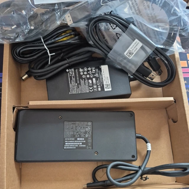 DELL K20A001 - WD19TB K20A001 K20A WD19 Thunderbolt Docking Station /W 180W PSU £26.68 - PicClick UK