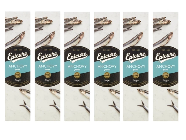 EPICURE ANCHOVY PUREE 56g PACK OF 6 $48.98 - PicClick AU