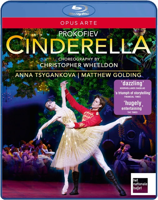 CINDERELLA: DUTCH NATIONAL Ballet (Florio) (Blu-ray) Remi Wörtmeyer (US ...