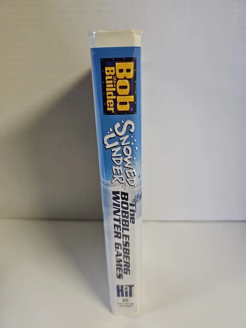 BOB THE BUILDER Snowed Under VHS Video Tape Bobblesberg Winter Games ...