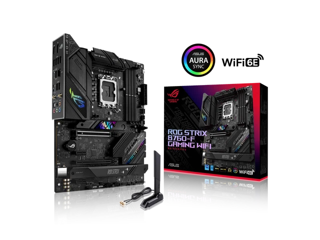 ASUS ROG STRIX B760-F Gaming WiFi Intel B760(13th and 12th Gen) LGA ...