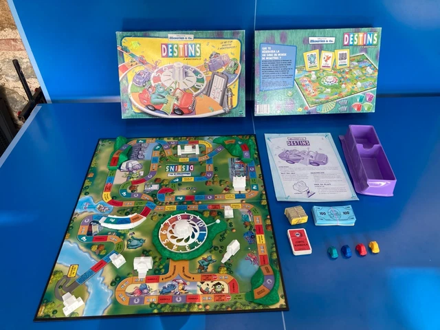 DISNEY PIXAR MONSTERS Inc Complete Vintage Board Game 2001 £22.96 ...