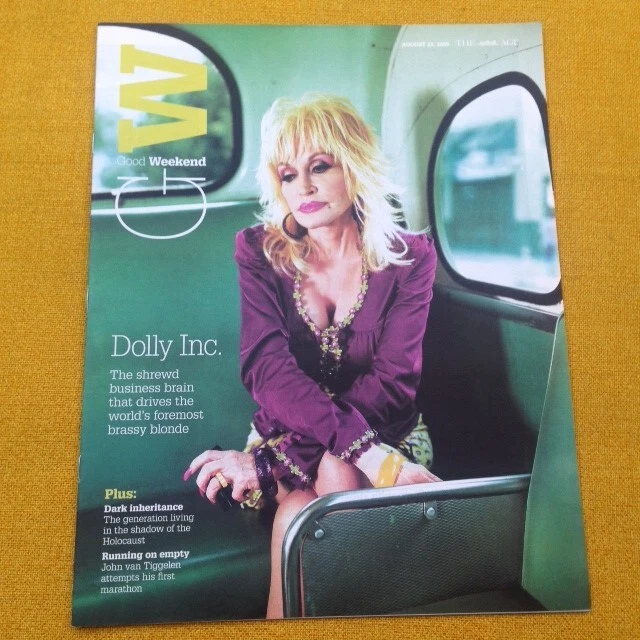 DOLLY PARTON AUSTRALIAN Magazine COVER STORY August 2009 RARE EUR 21,13 ...