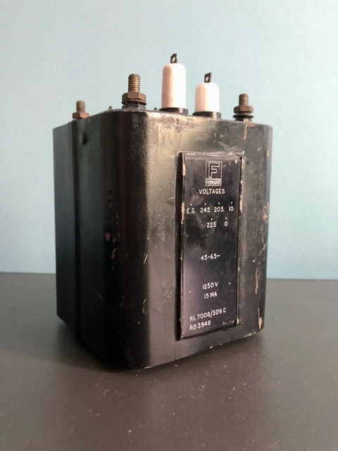 VINTAGE FERRANTI TRANSFORMER £49.99 - PicClick UK