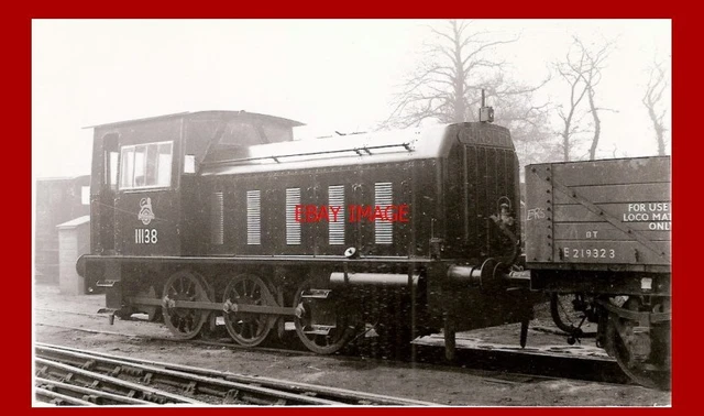 PHOTO BR Class 05 Shunter No 11138 D2552 £1.55 - PicClick UK