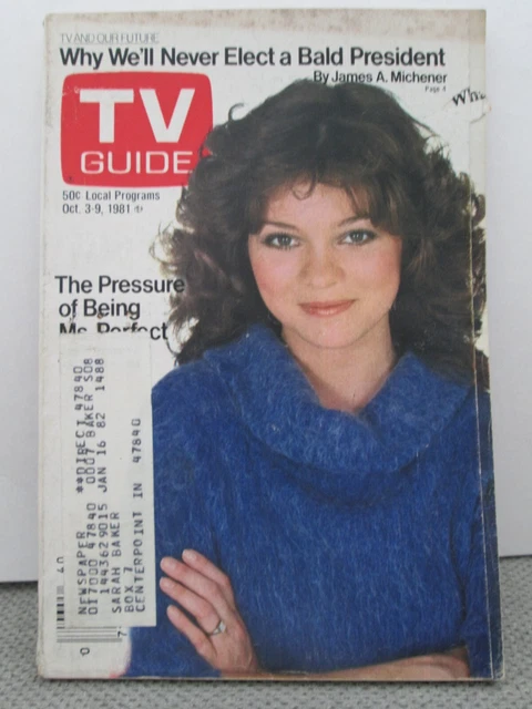 TV GUIDE 1981 October 3-9 Valerie Bertinelli One Day At A Time vintage ...