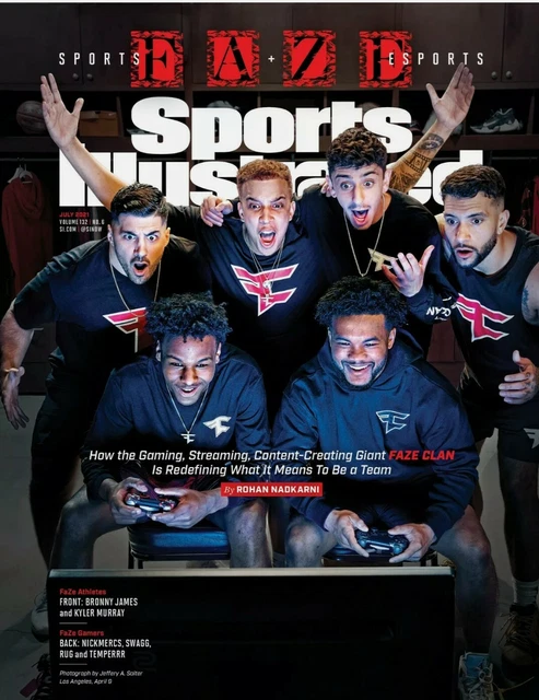 FAZE NICKMERCS BRONNY James Kyler Murray Sports Illustrated Magazine ...
