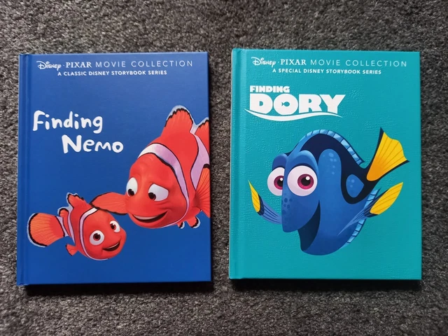 DISNEY PIXAR MOVIE Collection Storybook Series Finding Nemo & Finding ...