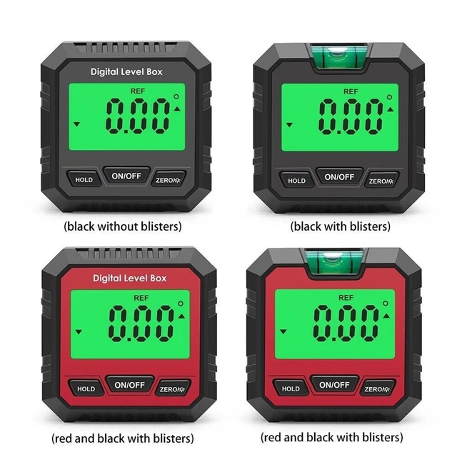 MAGNETIC GONIOMETER INCLINOMETER Digital Angle Finder Protractor Level ...