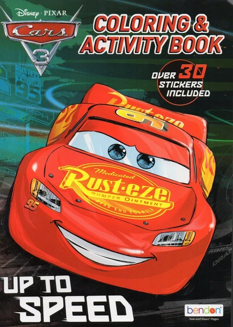 DISNEY PIXAR - Coloring And Activity Book (With Over 30 Stickers) £4.82 ...