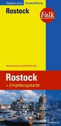 FALK STADTPLAN EXTRA Standardfaltung Rostock | Livre | état très bon ...