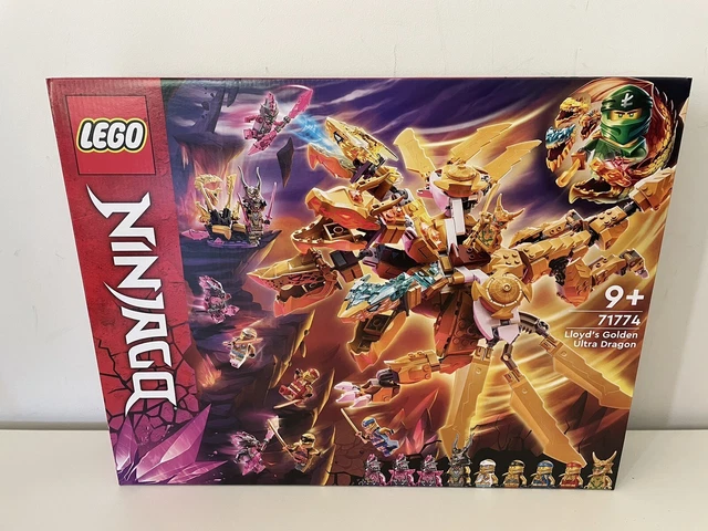 LEGO NINJAGO: LLOYD’S Golden Ultra Dragon (71774) Brand New Sealed EUR ...