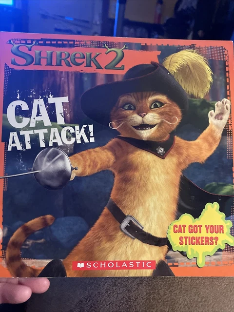 SHREK 2 SER.: Cat Attack! by Bobbi J. G. Weiss and David Weiss (2004, Trade... £2.30 - PicClick UK