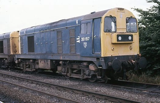 ORIGINAL COLOUR SLIDE of 20157 BR class 20 diesel loco £9.30 - PicClick UK