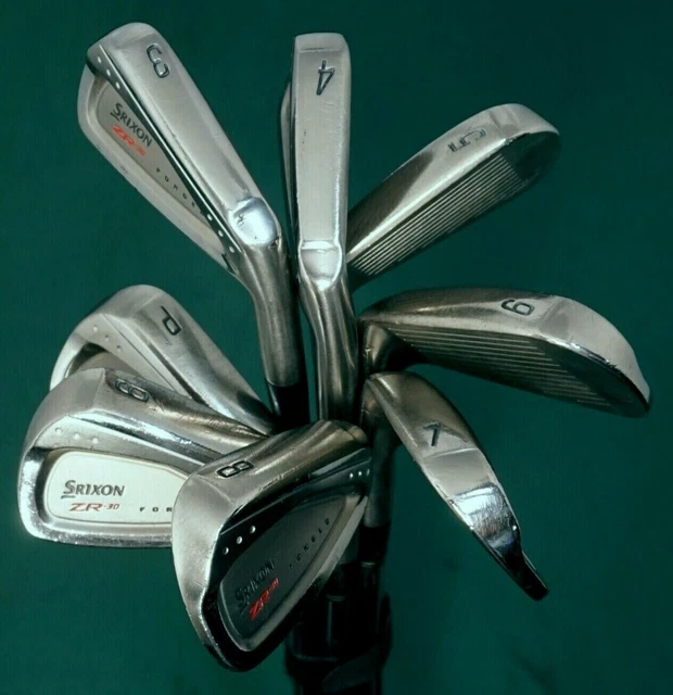 SET OF 8 x Srixon ZR-30 Forged Irons 3-PW Stiff Steel Shafts Srixon ...