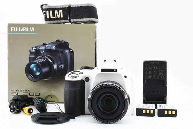 [TOP MINT BOXED] Fujifilm FinePix SL300 Digital Camera 14MP 30 x Zoom ...