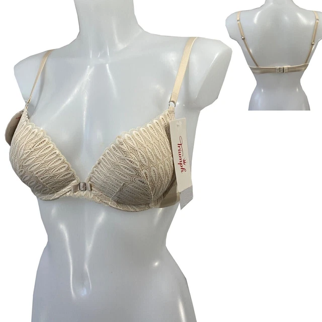 TRIUMPH AURA SPOTLIGHT WHU Damen BH mit Bügel Push-up-BH Gr. 75E Creamy Dream EUR 22,90 ...