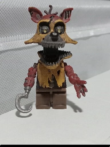 FIGURINE LEGO FIVE Nights At Freddys Mcfarlane Nightmare Foxy * Pas de ...