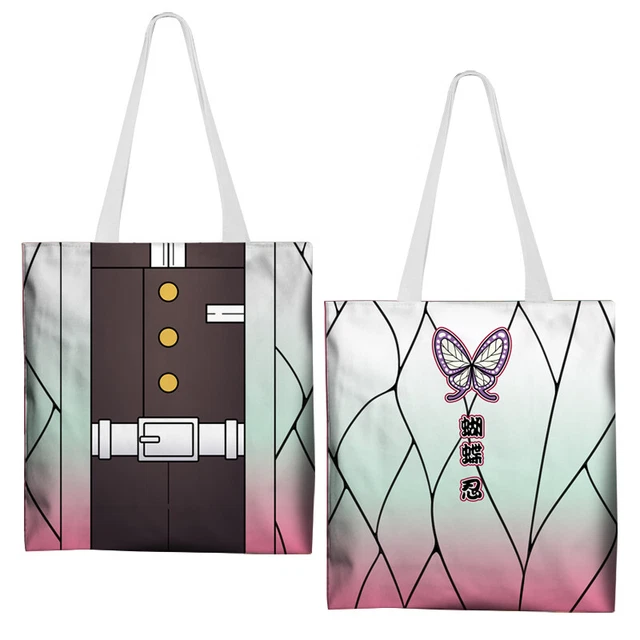 DEMON SLAYER KIMETSU no Yaiba Kochou Shinobu Canvas Bag Shoulder bags ...