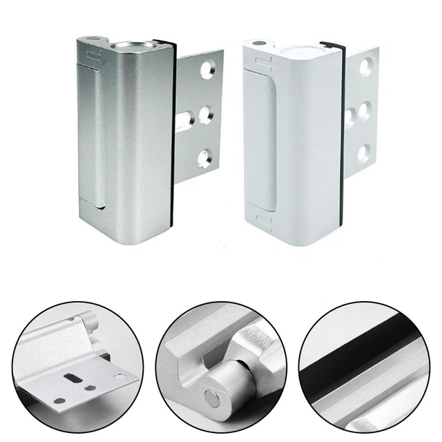DOOR REINFORCEMENT LOCK Spring-loaded Mechanism 800 Lbs Force ...