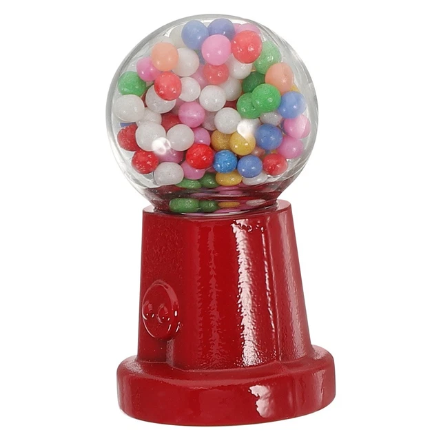 DOLL HOUSE MINIATURE Candy Machine Pretend Play Miniature Candy Shop ...
