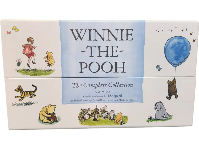 WINNIE THE POOH Complete Collection Box Set 30 Books A A Milne Classic ...