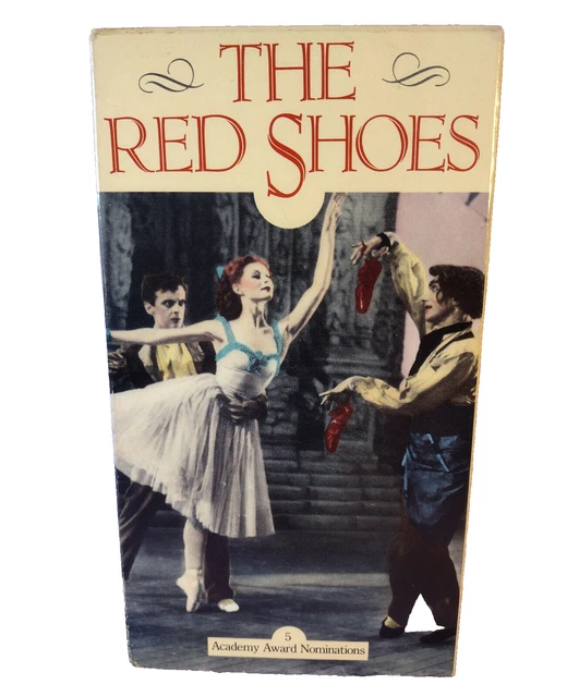 THE RED SHOES VHS Paramount 1947 Classic Dance Film Movie Videotape ...