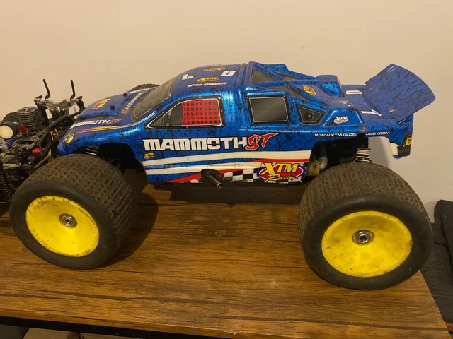 RC CAR NITRO xtm mammoth 1/7 large scale £281.50 - PicClick UK