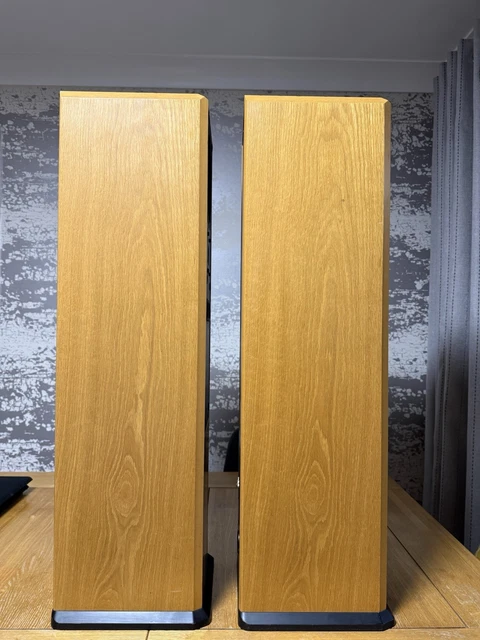 MISSION 752 FREEDOM 2-Way Reflex Oak Floorstanding Speakers £208.70 ...