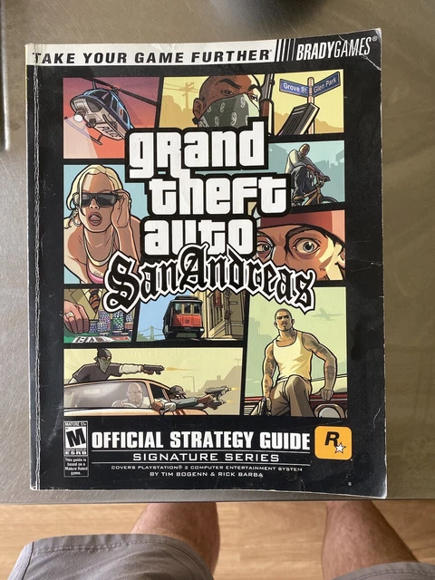 GTA STRATEGY GUIDE Grand Theft Auto PS2 San Andreas $5.00 - PicClick AU