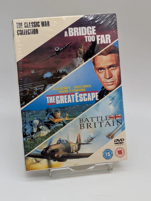 A BRIDGE TOO Far/The Great Escape/Battle Of Britain DVD War Collection ...