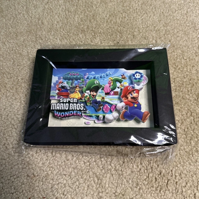 NEW NINTENDO SUPER Mario Bros Wonder Shadow Box Target Exclusive ...