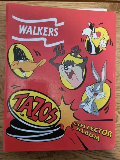 WALKERS LOONEY TUNES Tazos Collector Album 1996 £19.99 - PicClick UK