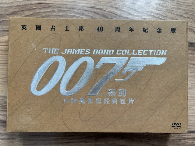 007 THE JAMES Bond Collection - 20 DVD box set - Japanese Subtitles £19 ...