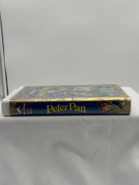 PETER PAN VHS Disney Video Tape Masterpiece 45th Limited Edition VTG ...