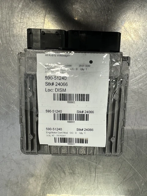 07-10 BMW 328I Engine Control Module Computer ECM ECU Unit 7576297 $139 ...