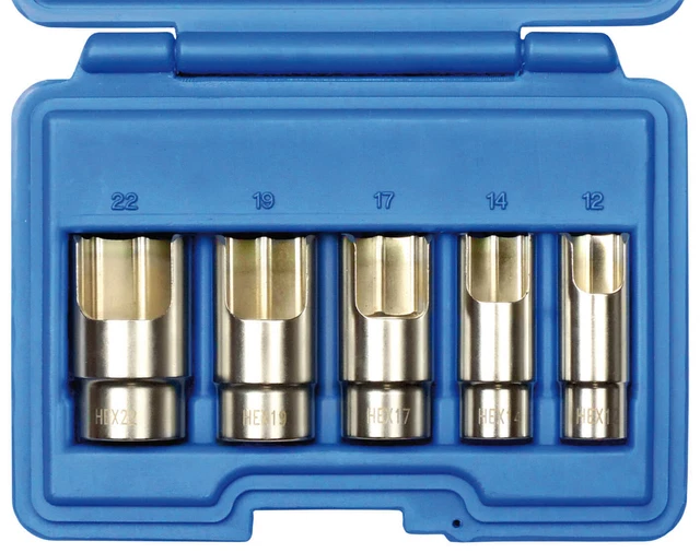 KUNZER ENSEMBLE DE Clés A Douilles Pour Desserrer De Winkelstücken 5 ...