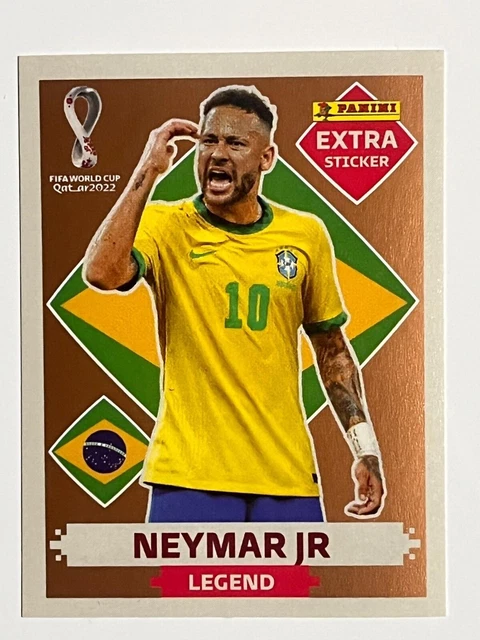 PANINI FIFA WM 2022 Qatar EXTRA STICKER Neymar Jr. - Bronze EUR 23,51 - PicClick DE