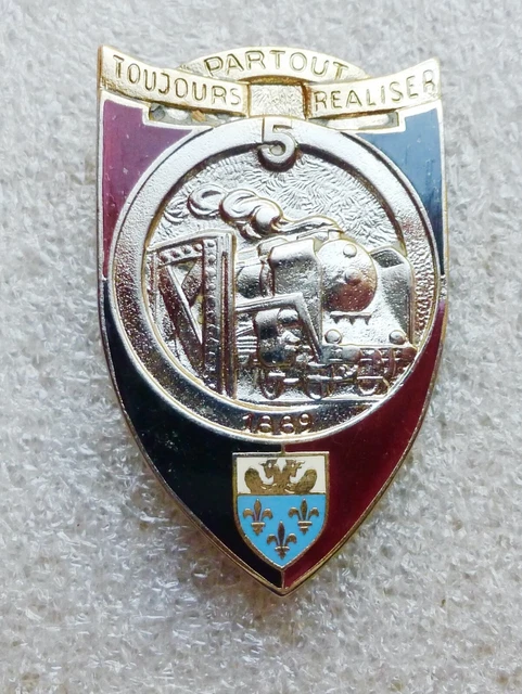 INSIGNE 5E RÉGIMENT du Génie EUR 3,00 - PicClick FR