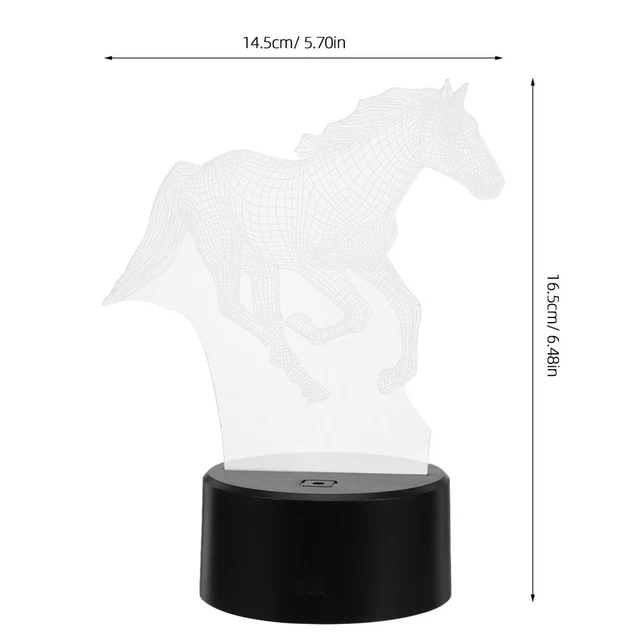 HORSE LIGHT: HORSE Lamp For Girls Desk Lamp With Touch Switch - Unique ...